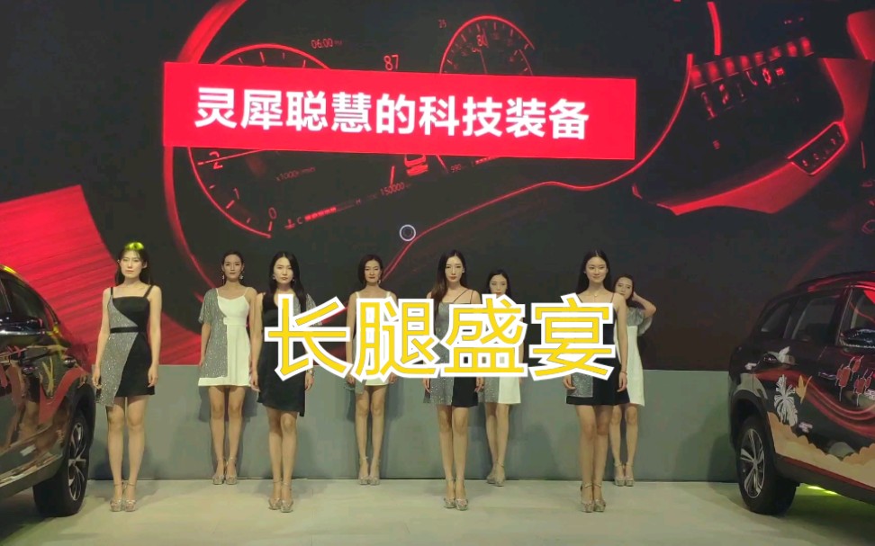 车展美女模特一次看个够