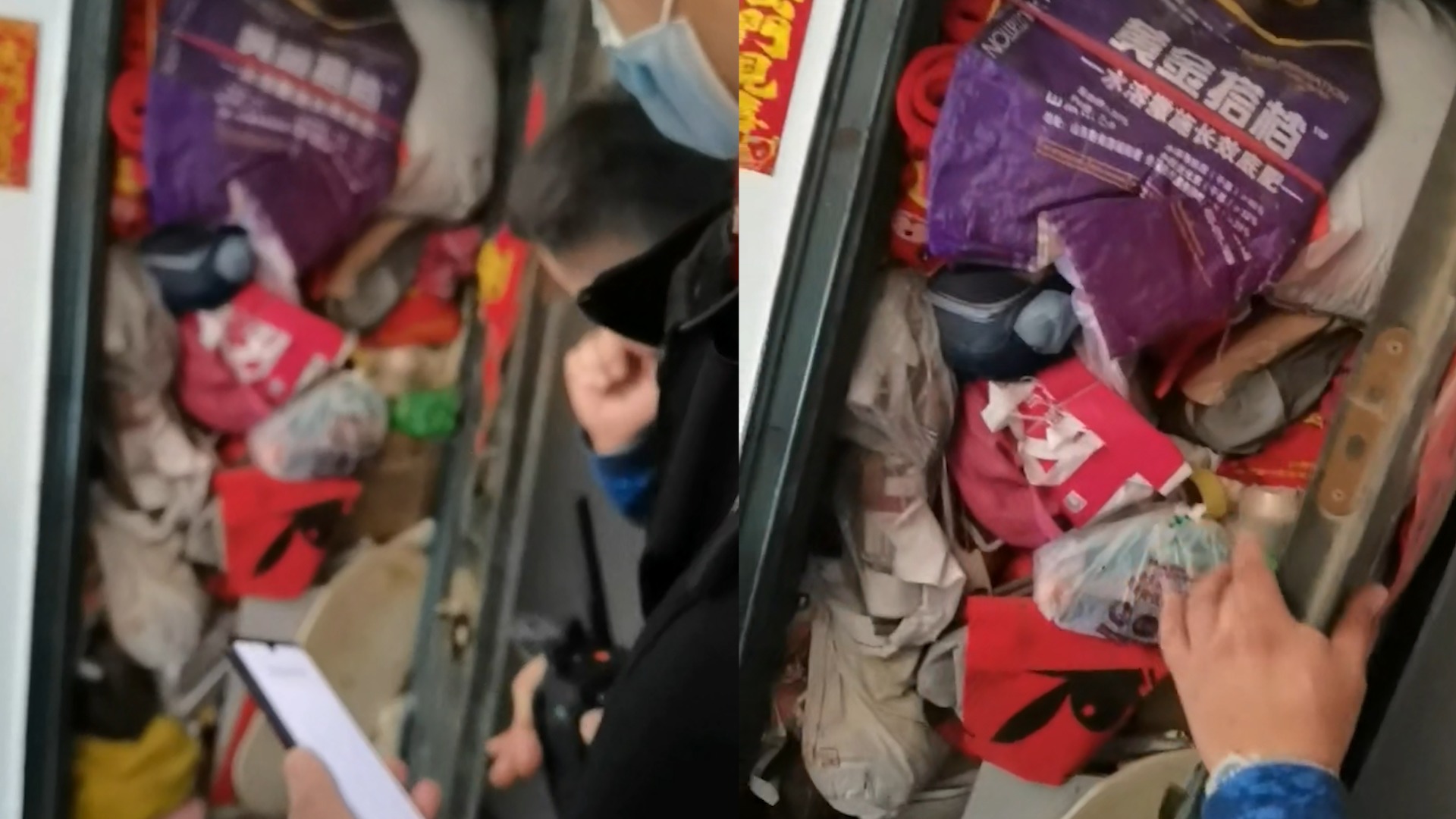 老人失联警方破门发现满屋垃圾,物业:她有囤积物品习惯,曾多次提醒