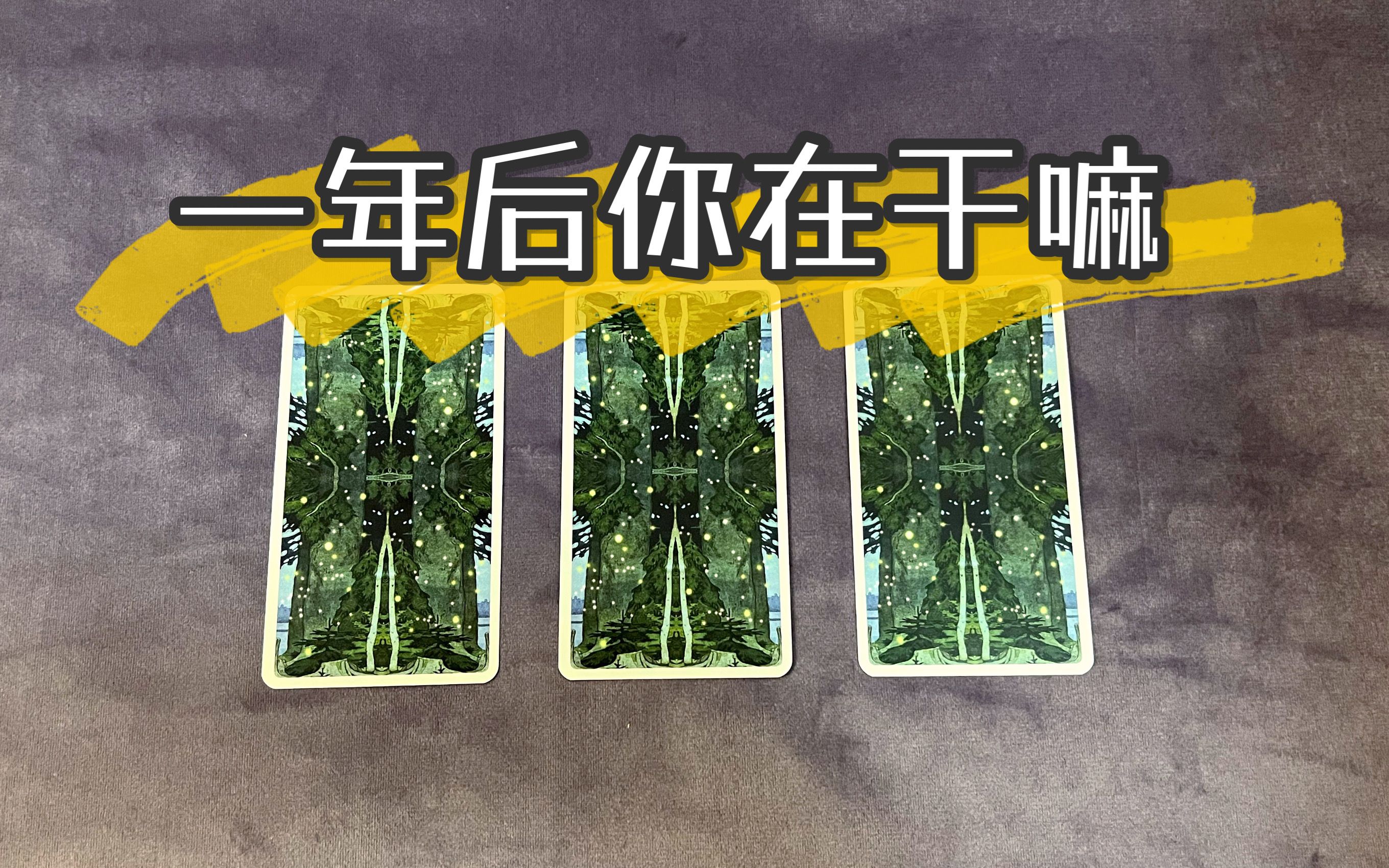 塔罗测试|一年后你在干嘛