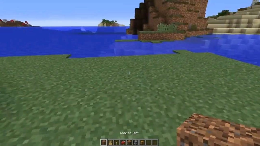 我的世界:找到了一个好地方,开始建立我们的海景房,好期待啊!