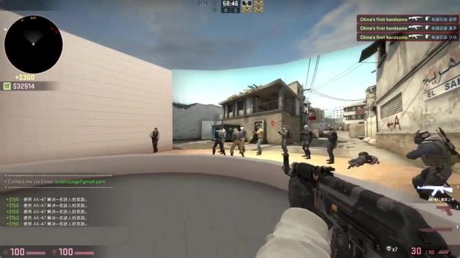 CSGO玩家必须知道的调准星的创意工坊地图注意看视频简介