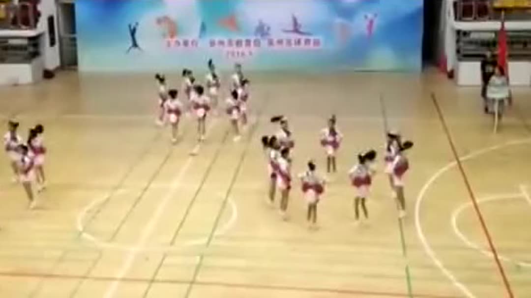 最新啦啦操视频 小学生啦啦操 啦啦操比赛
