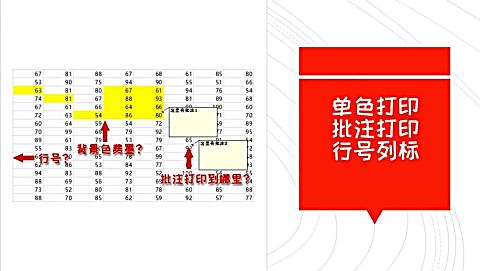 【Excel视频教程】不打印表格中的背景色? 不打印图片? #益起读书#