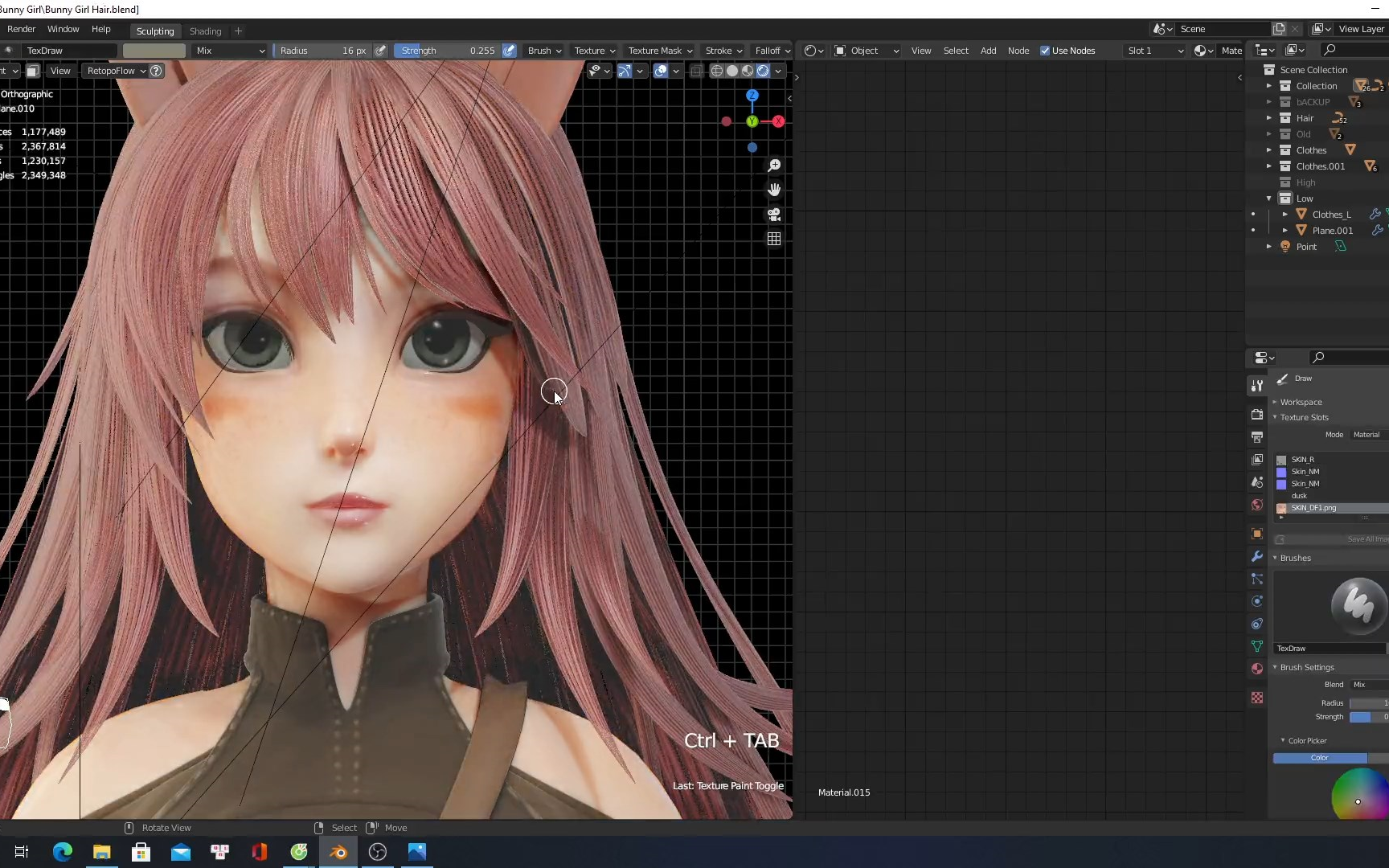 Blender兔女郎角色建模教程