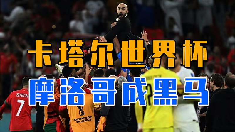 卡塔尔世界杯,摩洛哥成黑马,击败前冠军西班牙进4强,原因有3