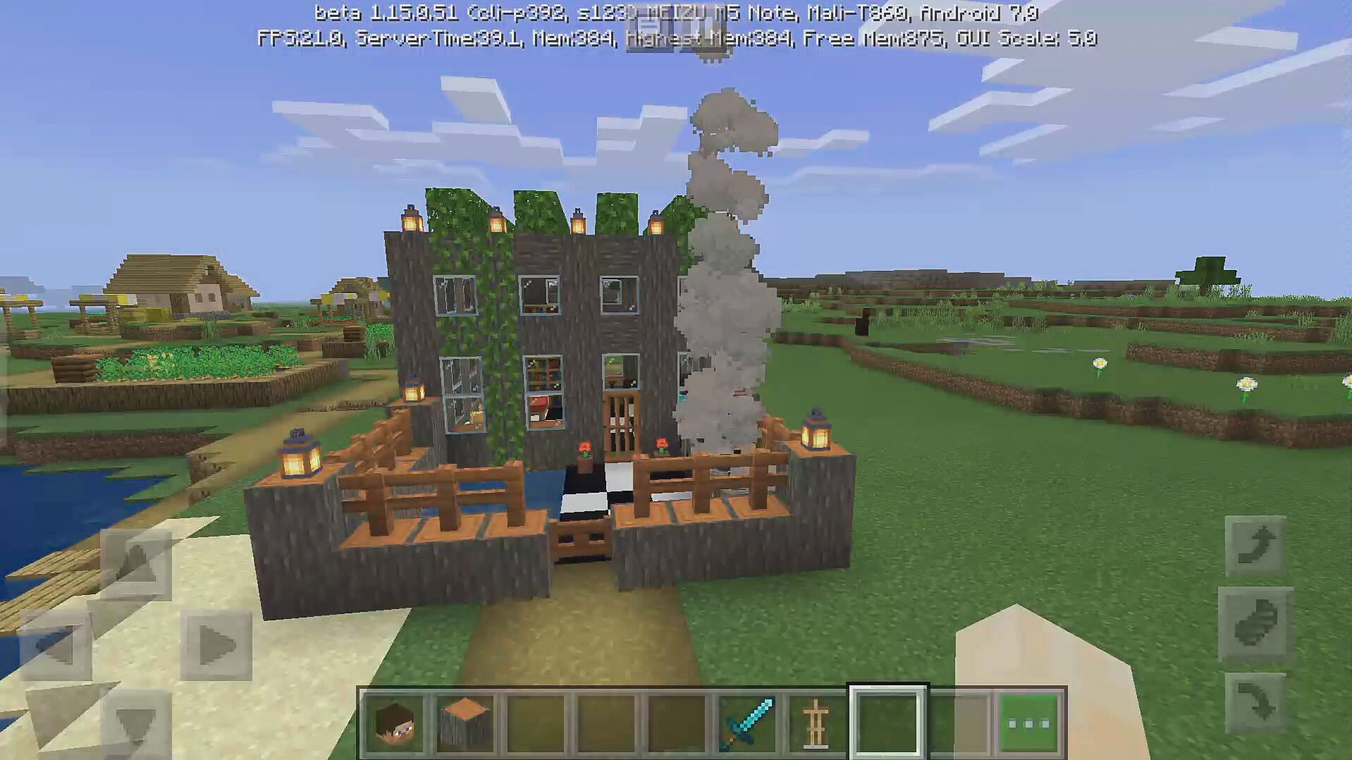 我的世界:随便建的木屋