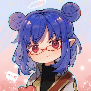 蓝色丸子头母肥 