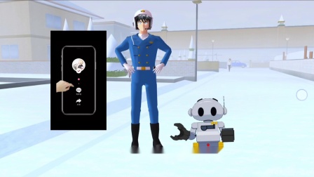 樱花校园模拟器之小舞晕倒了