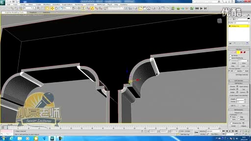 水晶石教育3dsmax基础教学019:自制模型无法Poly倒角的问题