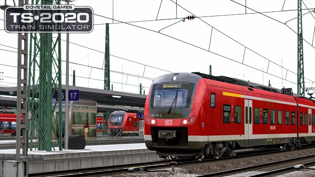 火车模拟2020 - 纽伦堡-雷根斯堡:高评价!将乘客安全送至纽伦堡