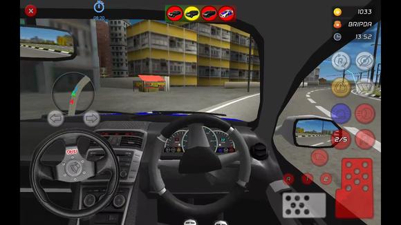 警车模拟器16:都快到终点了,最后一个车还是落伍了