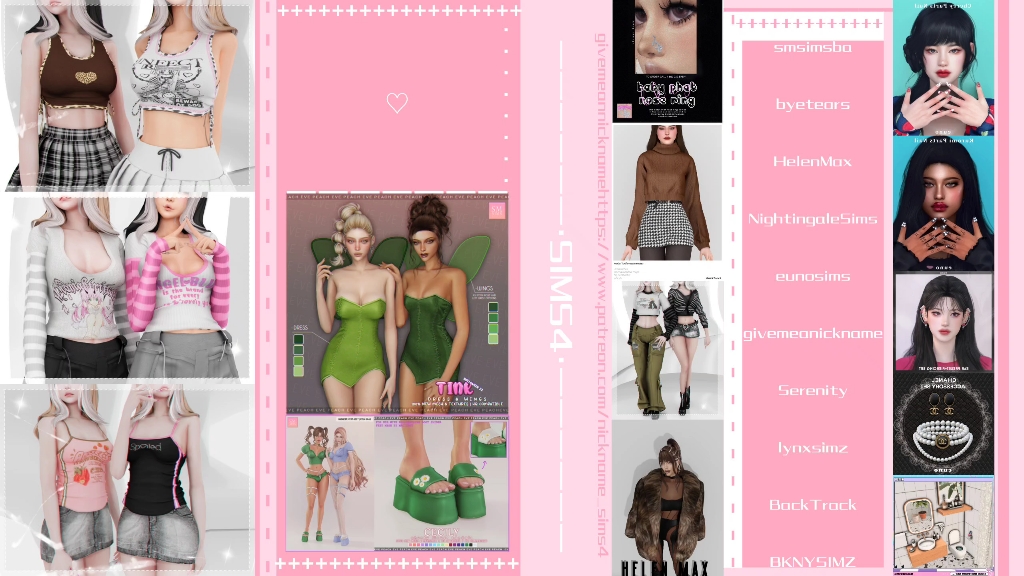 【木湾弥黛】模拟人生4mod分享|全网最新