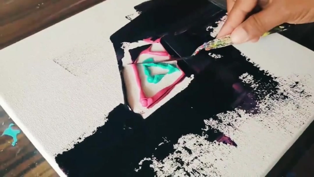 #油画 #刮刀画 #绘画 哈哈哈哈哈哈…(我知道很干,但真的不知道说什么...