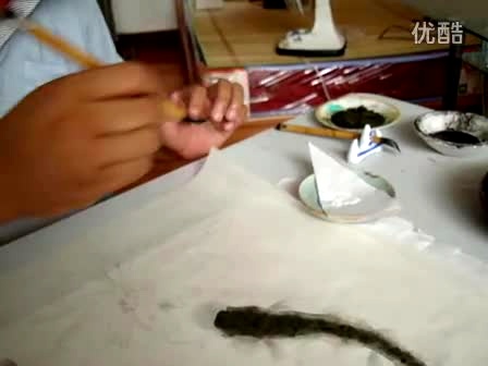 吴玉阳工笔画技法步骤:撒盐法