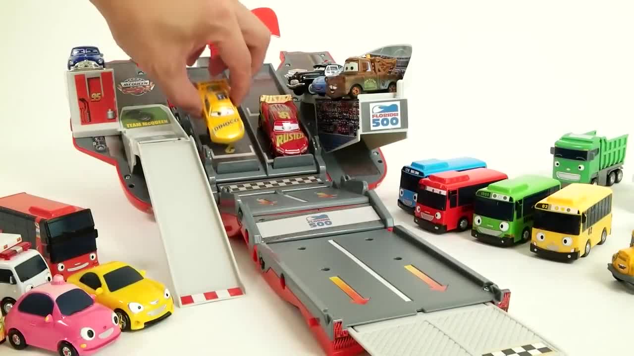 挖土机表演大全147 汽车玩具视频 汽车玩具视频动画片