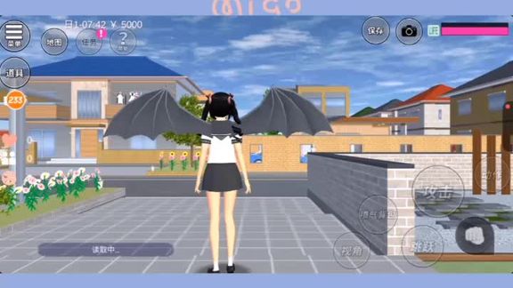 #樱花校园模拟器 跑酷不是我建的,ID下期视频再说