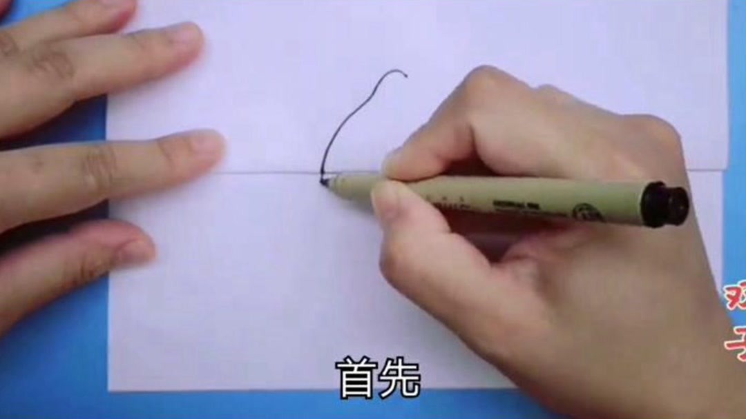 创意手绘梨子简笔画,打开后才是我想要的,小小的愿望