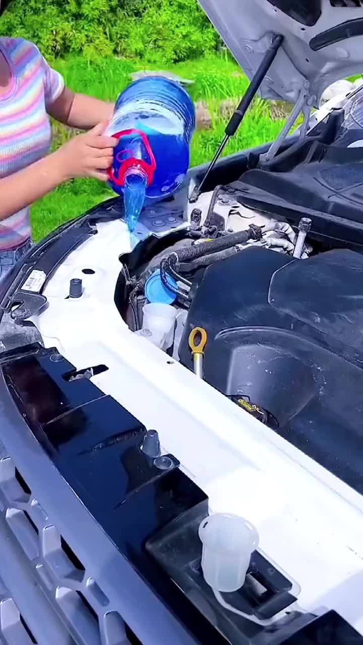 玻璃水泡腾片,可养护雨刷,一片可泡出一大桶汽车好物