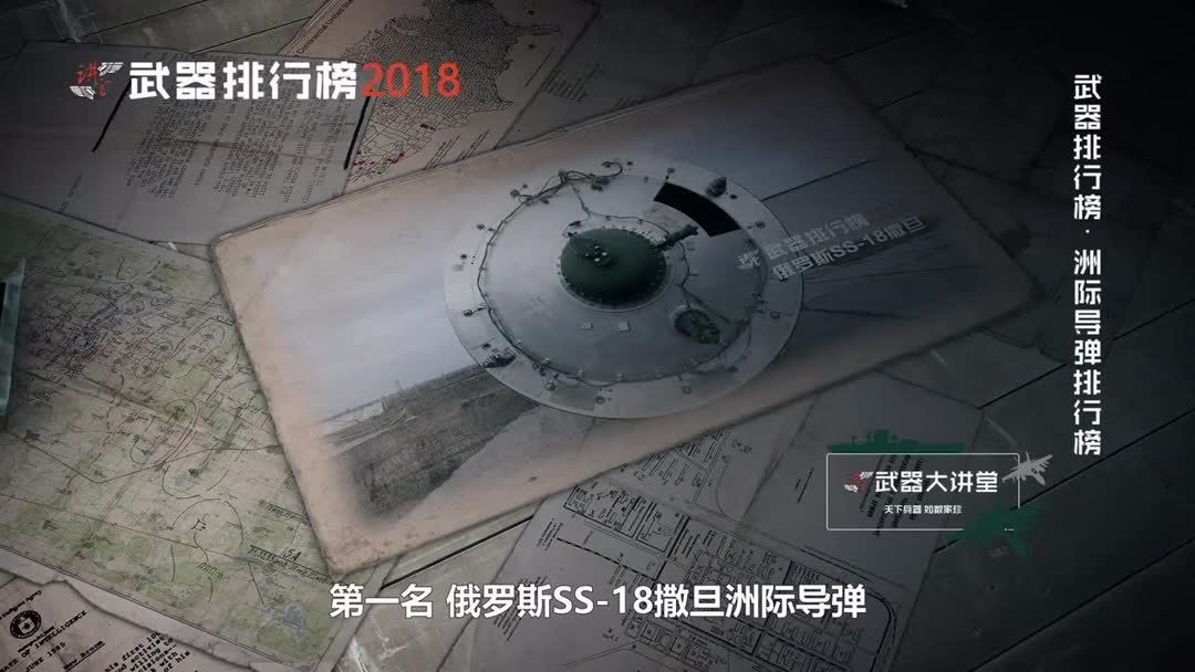 现役洲际弹道导弹排行榜第一名-俄罗斯ss-18撒旦洲际弹道导弹