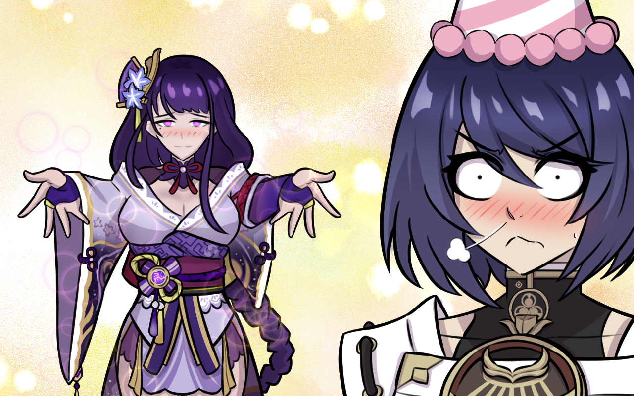 【原神】九条裟罗使用不同武器伤害对比(部分)