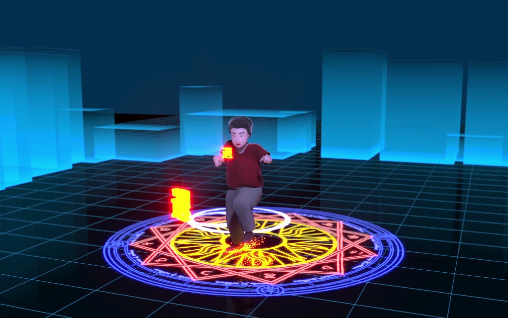 3dmax tyflow Ae bip骨骼看视频做文件 退退退动作制作