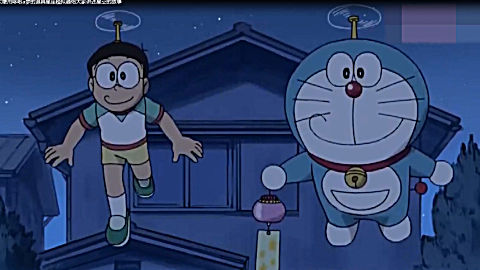 哆啦A梦:大雄用哆啦a梦的道具星座模拟器给大家讲述星空的故事