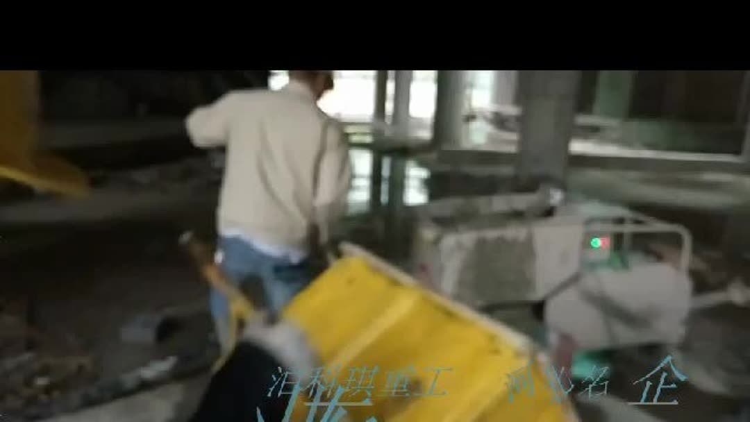 二次结构柱泵上海试机