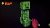 我的世界Minecraft用彩色盐巴绘画苦力怕
