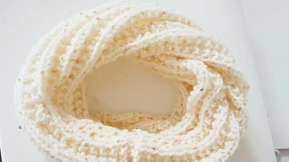 棒针编织围巾视频教程,新手学织围巾花样