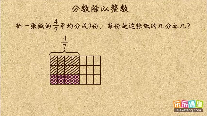 人教版数学视频\六年级上册\第三单元:分数除法分数除以整数