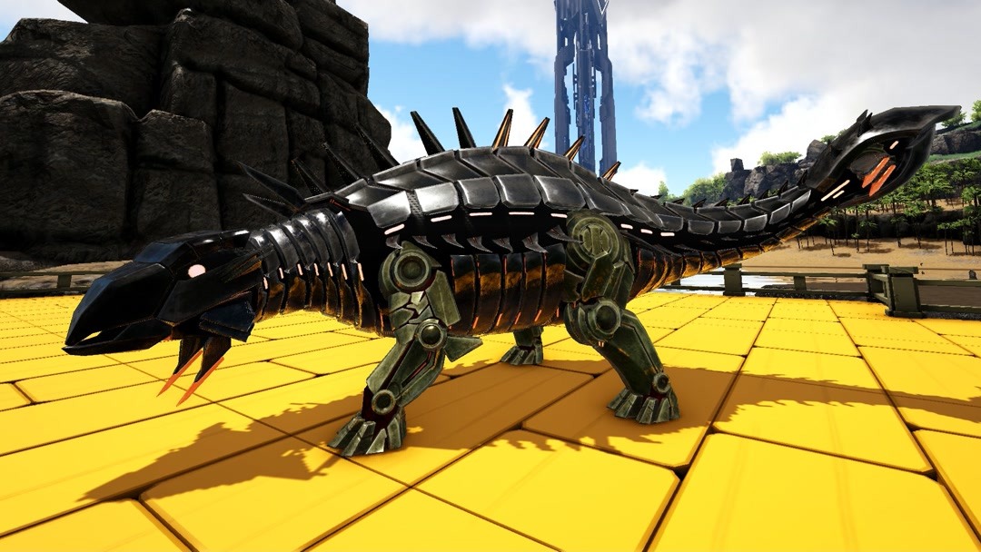 幽冥:方舟生存进化仙境仿生模组 制作泰克甲龙 第六期