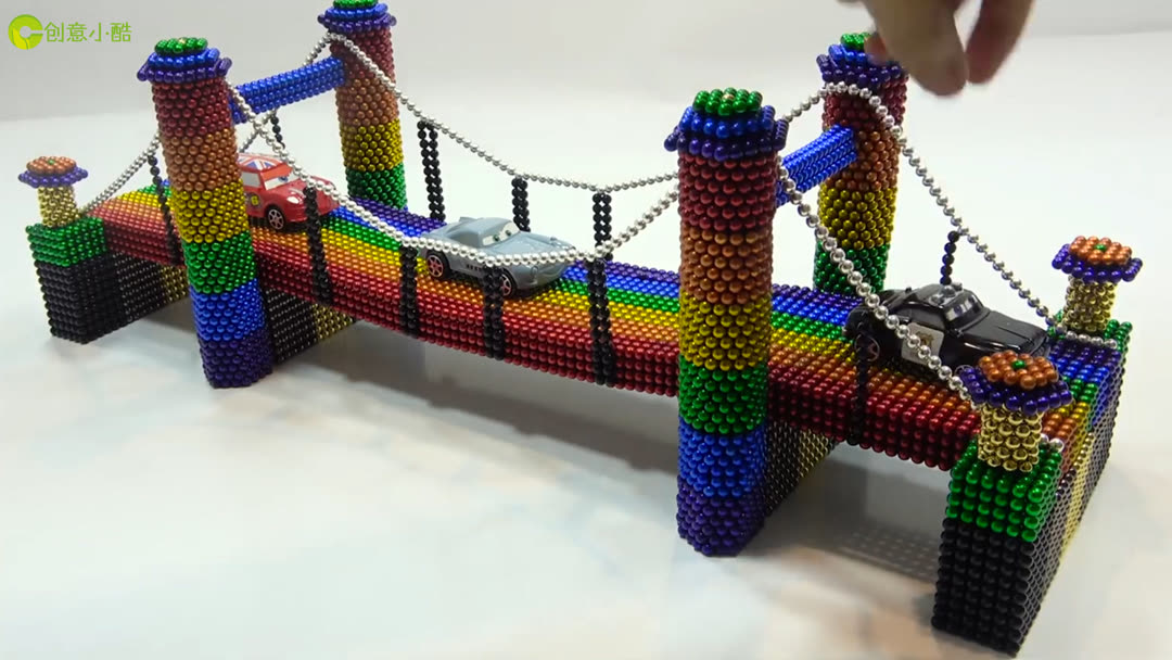 DIY-如何手工制作漂亮的彩虹悬索桥