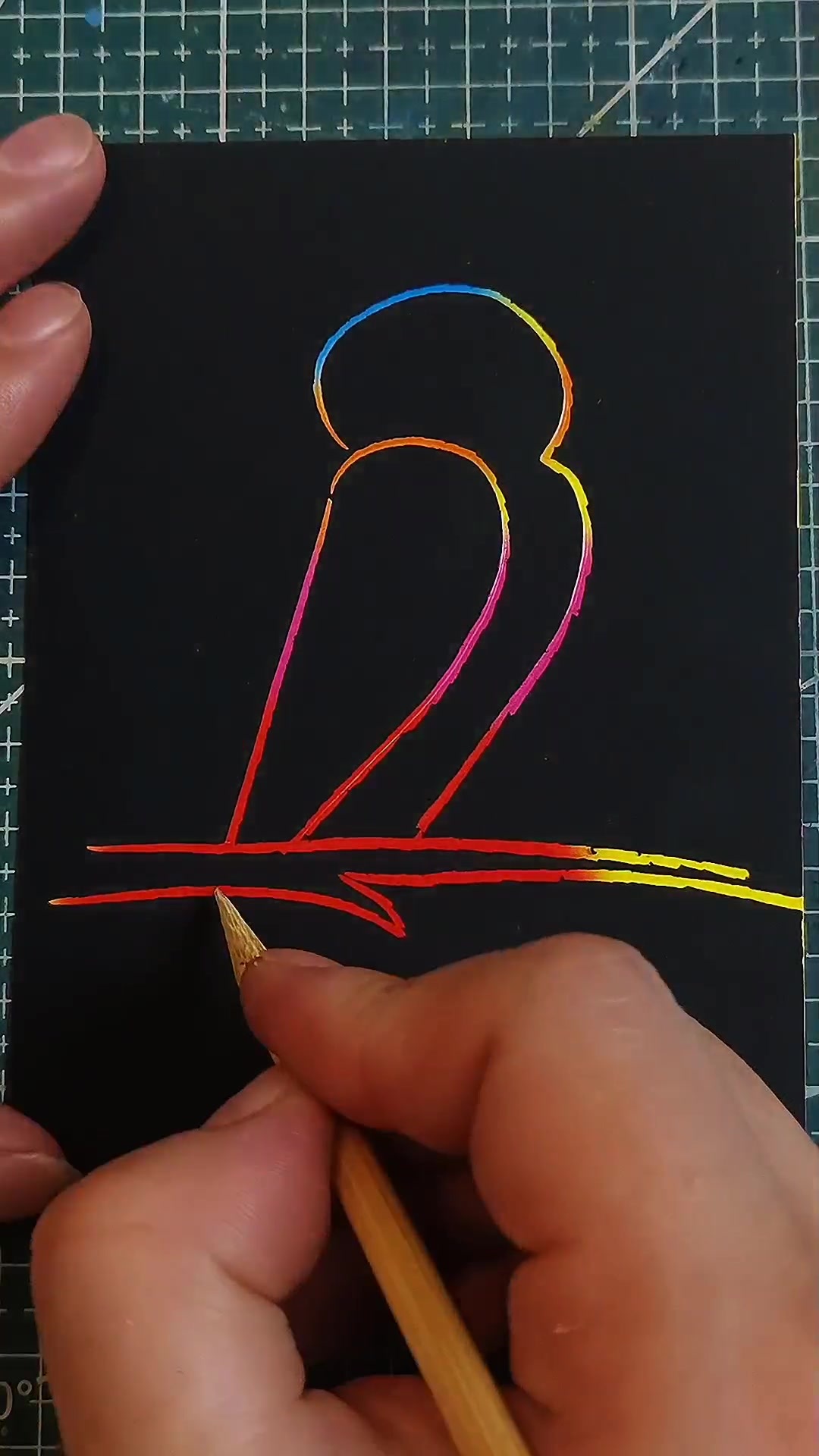 小鸟的不同画法看看那个好画呢#一起...