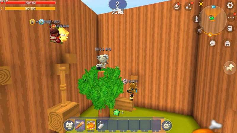 迷你世界超难跑酷,半仙都不敢来玩,多米骑天马过关忽悠老暗墨