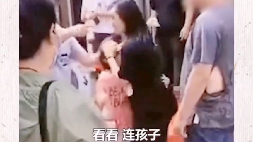 小女孩被狗咬,妈妈找狗主人理论被打