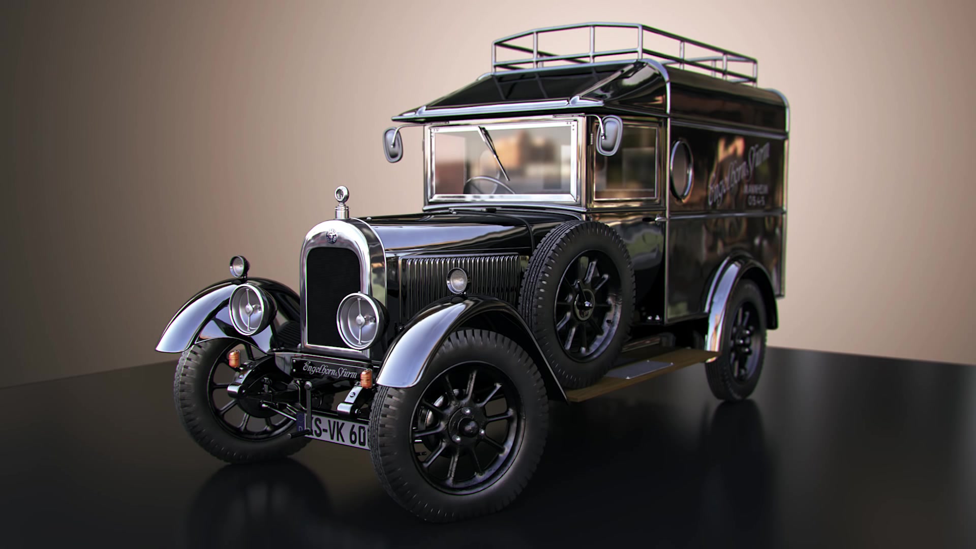 3D汽车建模动画渲染(Engelcar)