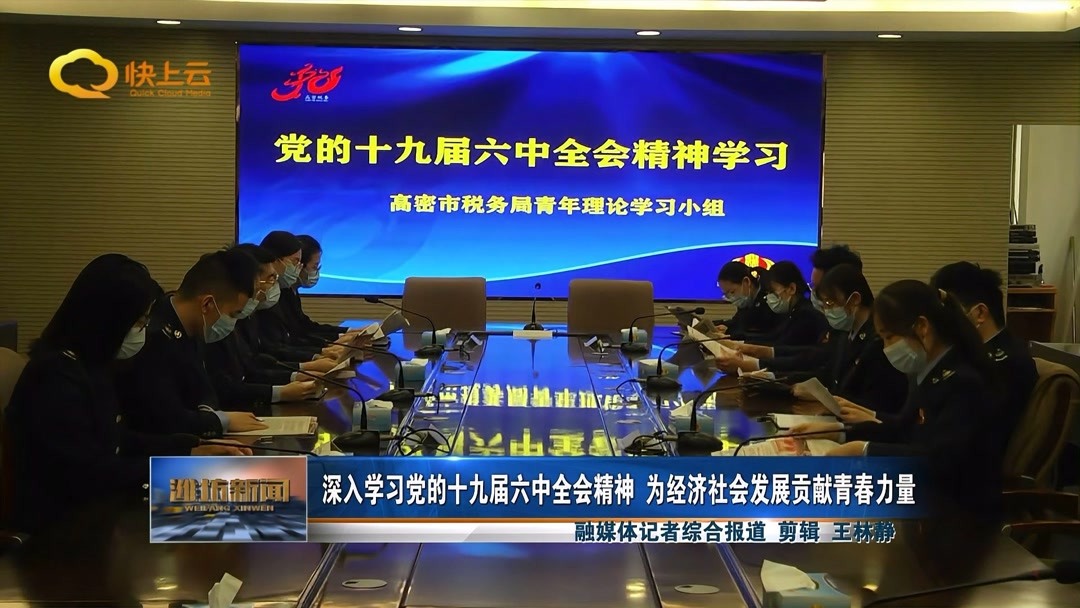 深入学习党的十九届六中全会精神 为经济社会发展贡献青春力量