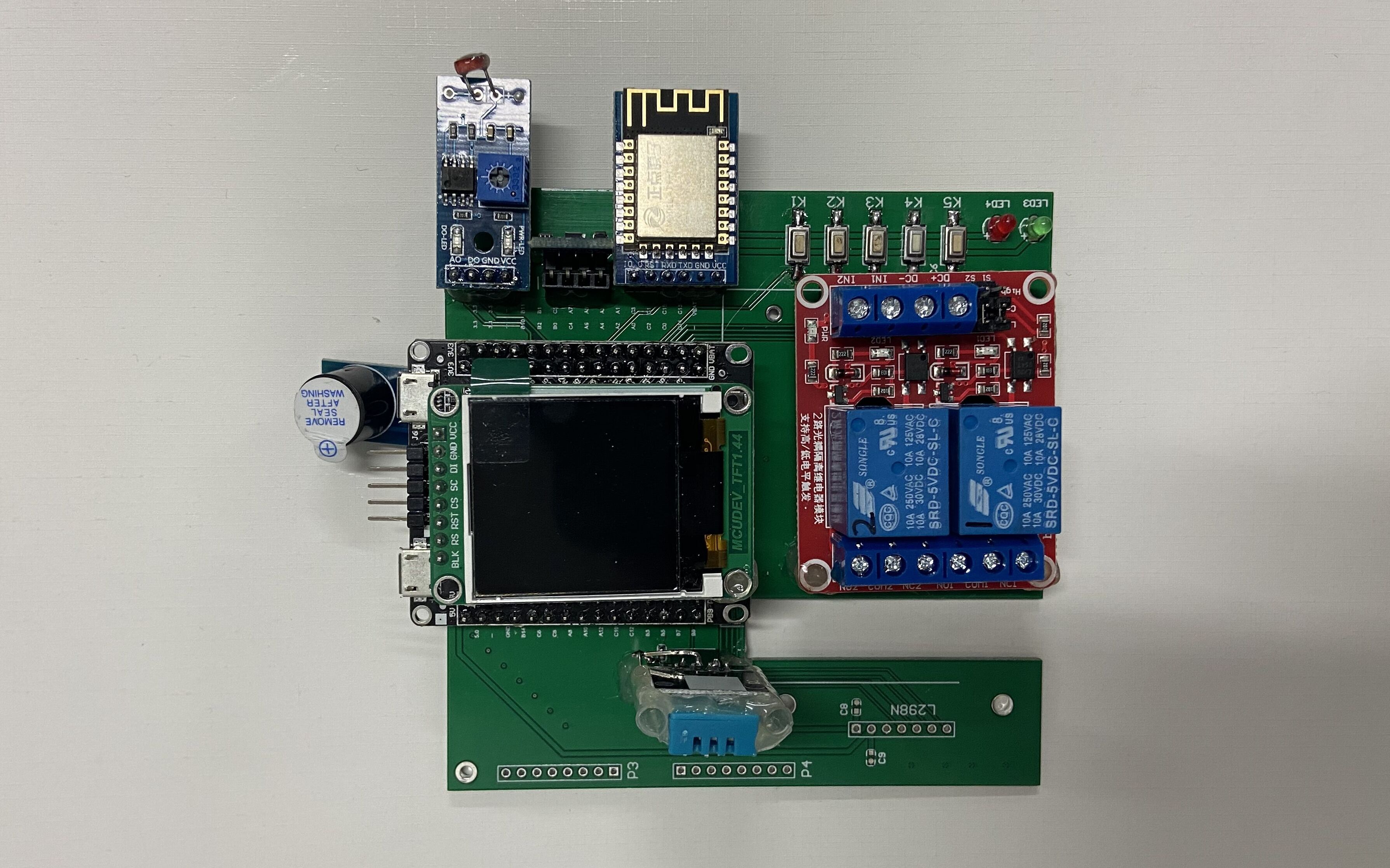 基于STM32的智能香菇大棚监控系统