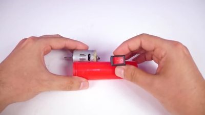 科技小制作:手持式多用搅拌器,电动机器实验,小学生DIY作品