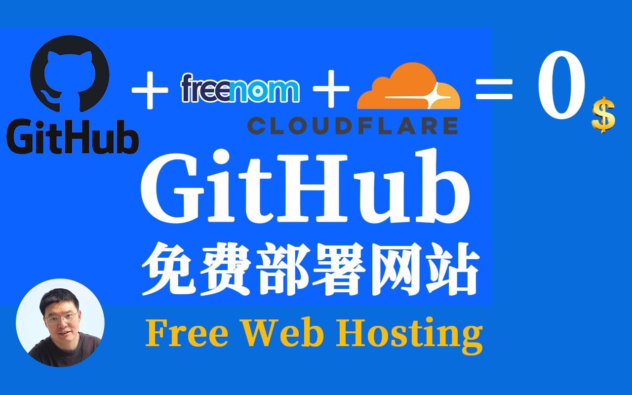 【技术】手把手教你把网站免费架设到github