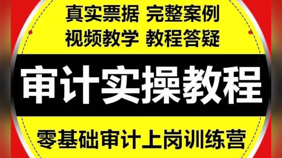 注会审计实操课程外审合伙人审计报表勾稽实务计工作底稿审计技巧