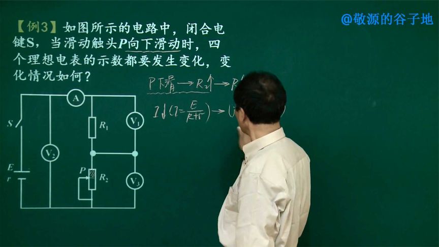 闭合电路欧姆定律例题2 高中物理 必修