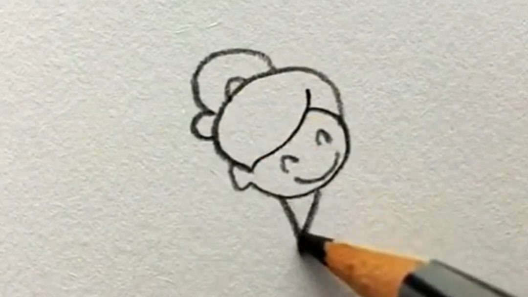 画嫦娥奔月简笔画