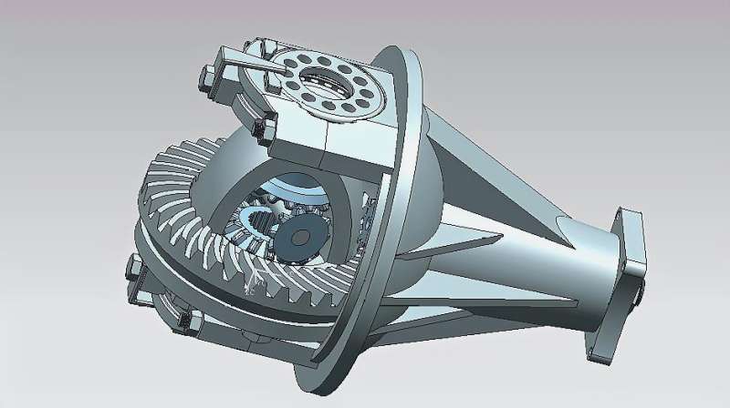 一部简单小视频让你看懂差速器内部基本构造及工作原理