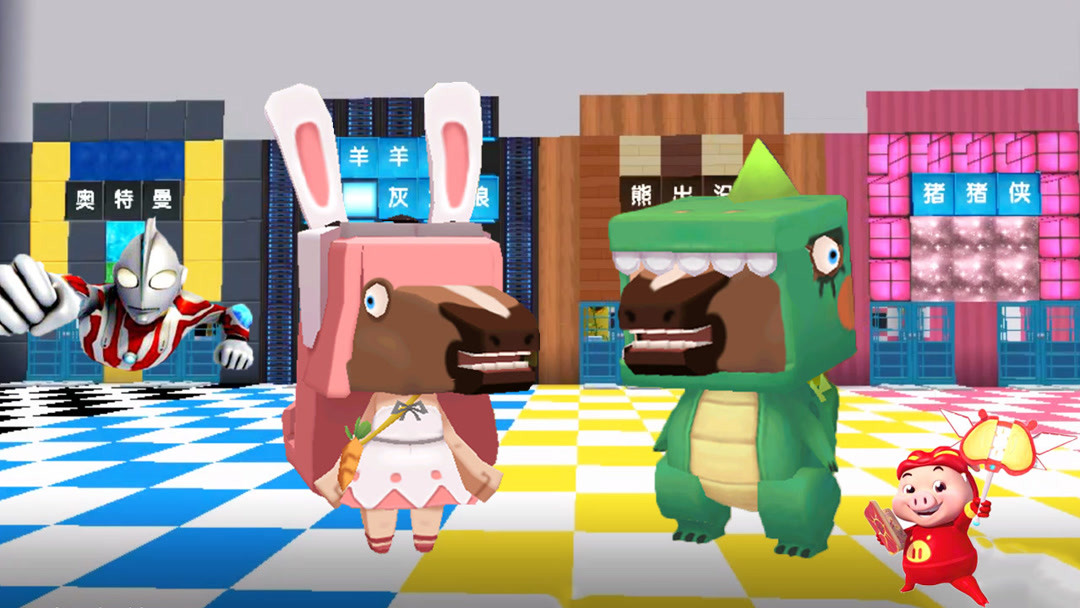 迷你世界解密 这几个动漫好熟悉啊