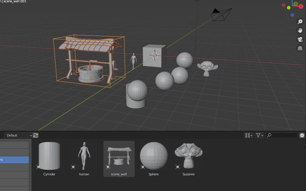 哇Blender2.92 合并资产管理分支