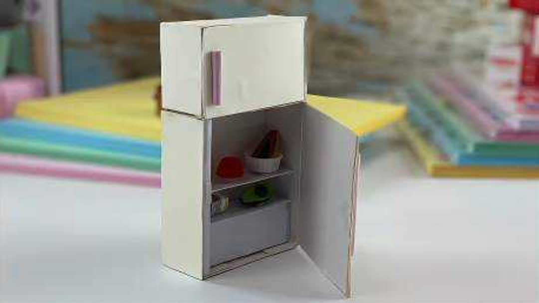 微型世界DIY:迷你款冰箱
