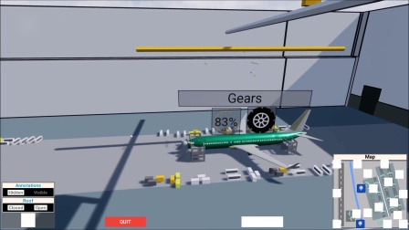 《MCAS模拟器》试玩版:波音737MAX客机的流水生产线
