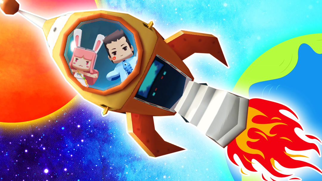 联机模式,100倍掉落生存记,木鱼小铃铛收集材料制作火箭!