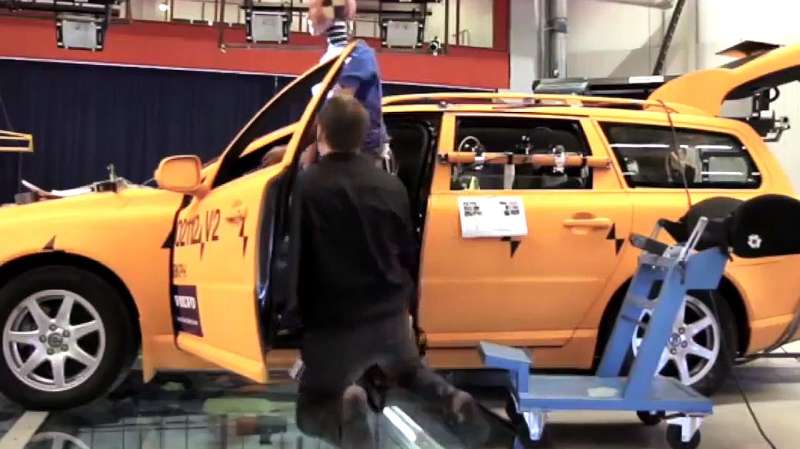 除了沃尔沃,谁敢做这个汽车碰撞测试,这项黑科技不得了